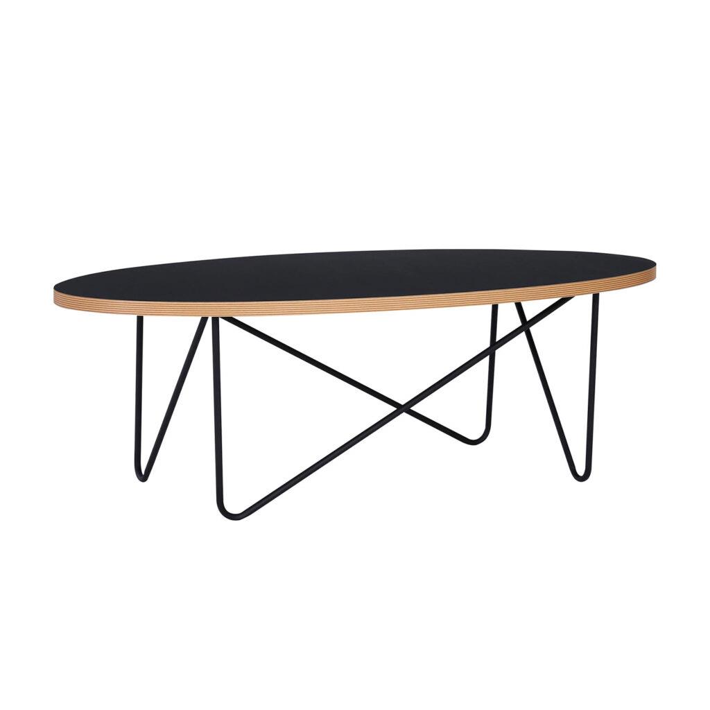 134006 Living Centre Table with Metal Legs - Featherlite Furniture