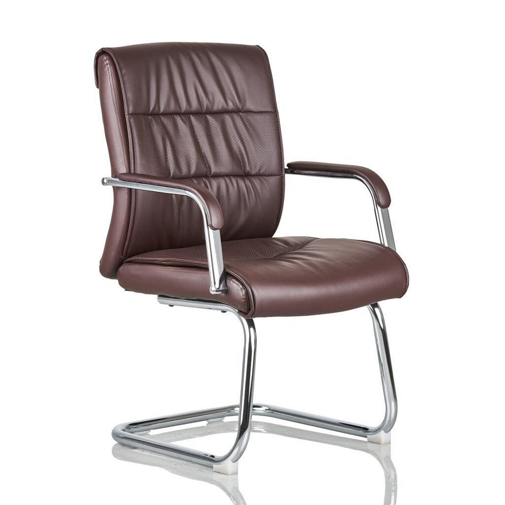 Tycoon Visitor Leathrette Chair - Featherlite Furniture