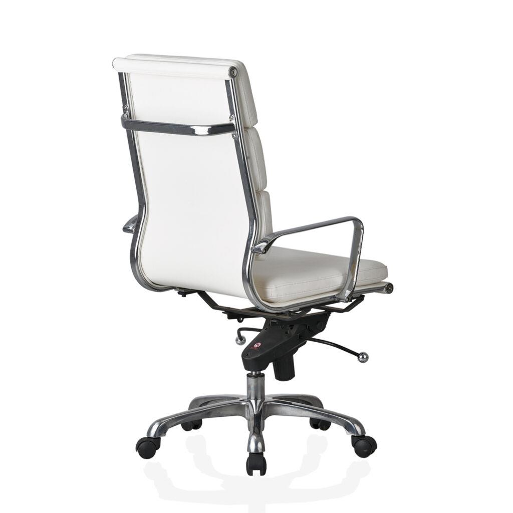 Chrome YS 6040 High Back Leatherette Chair - Featherlite Furniture