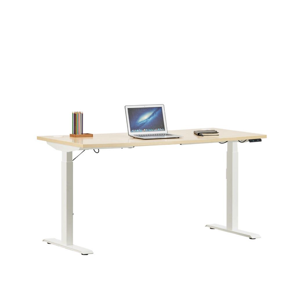 Height Adjustable Table (Maple) - Featherlite Furniture