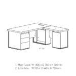 Senate Executive Table - Featherlite Furniture