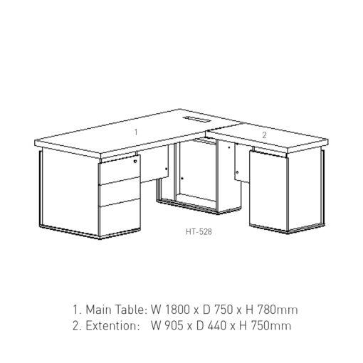 Senate Executive Table - Featherlite Furniture