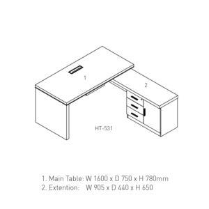 Senate Executive Table - Featherlite Furniture