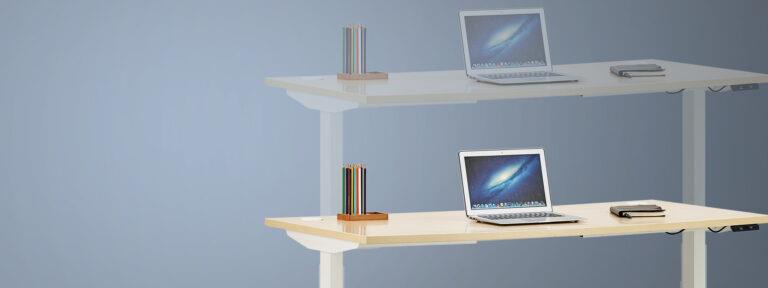 Height Adjustable Table (Maple) - Featherlite Furniture