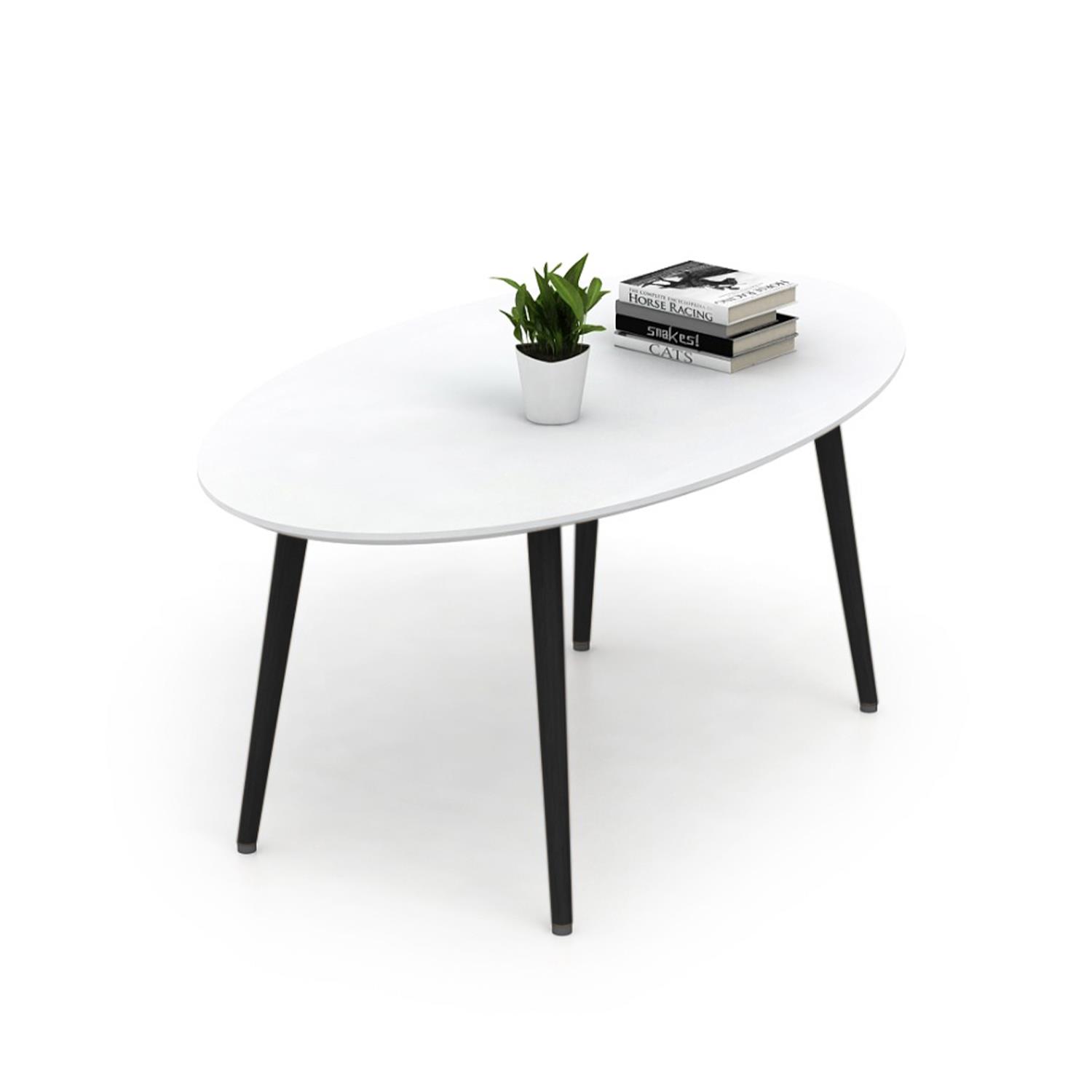 Rectangle Centre Table with Metal Legs - Featherlite Furniture