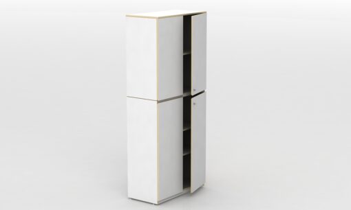 Full Height Storage with Openable Shutter - Featherlite Furniture