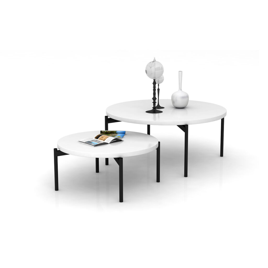 Glamour Metal Legs Centre Table - Featherlite Furniture