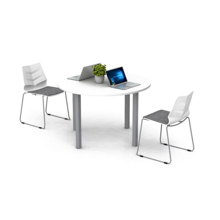Perform Rectangle Metal Legs Cafe Table - Featherlite Furniture