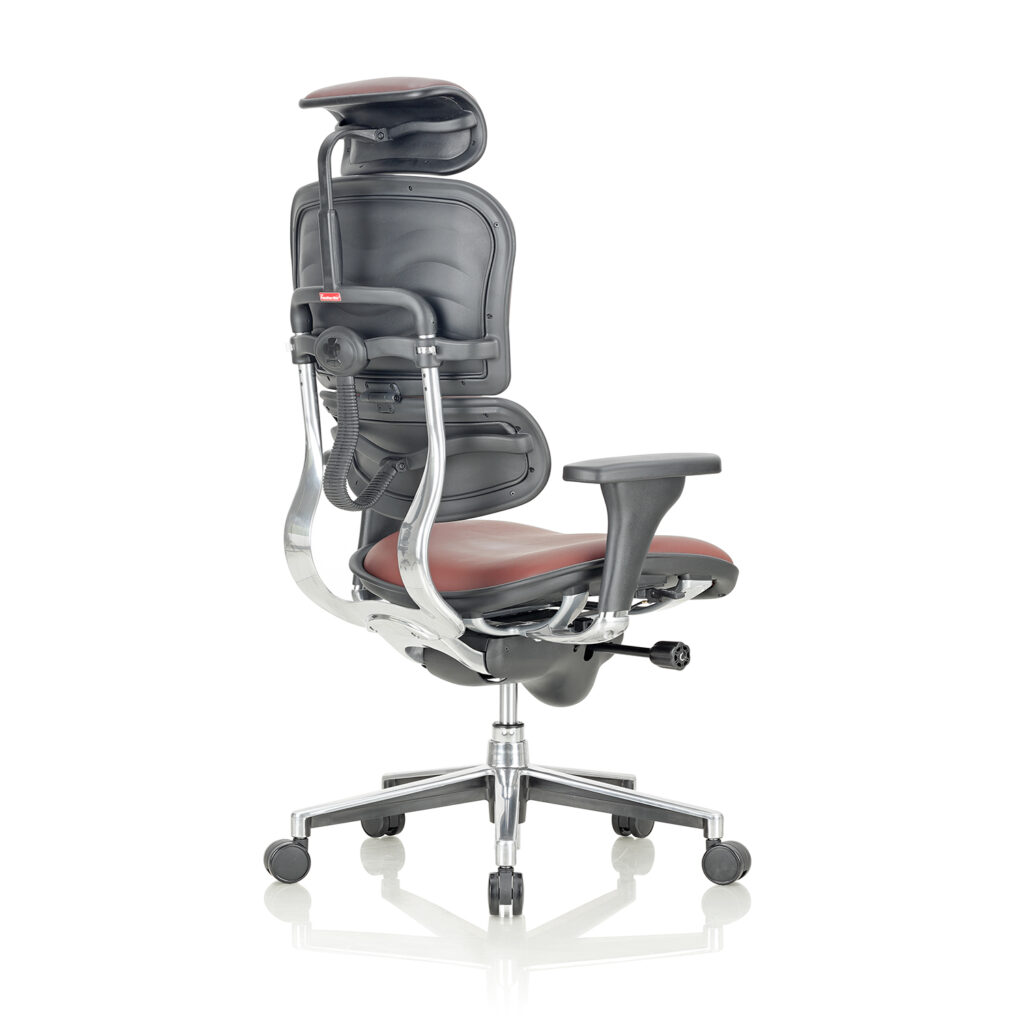 Pinnacle High Back Leather Chair - Featherlite Furniture